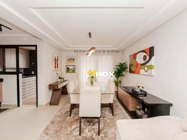Sobrado de Alto Padrão com 3 quartos 1 suíte à venda, 118 m² por R$ 794.000 Santa Cândida, Curitib