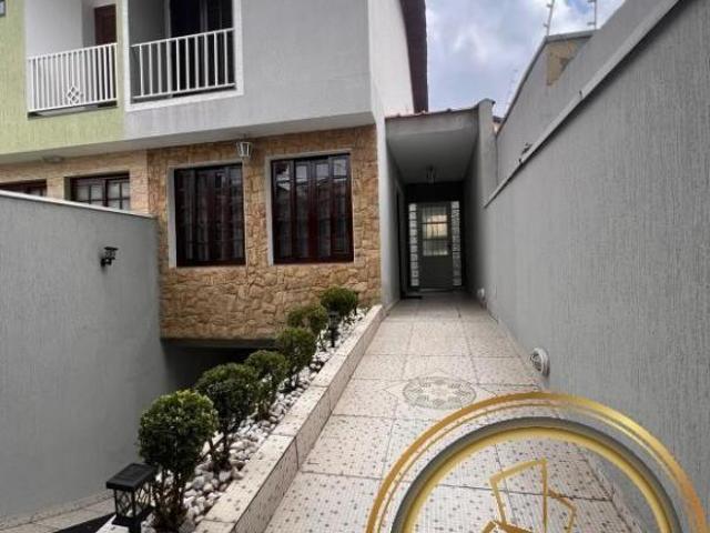 Sobrado de alto padrão com 3 quartos, suíte, 2 salas, 3 banheiros, 3 vagas na Vila Salete, São Paulo