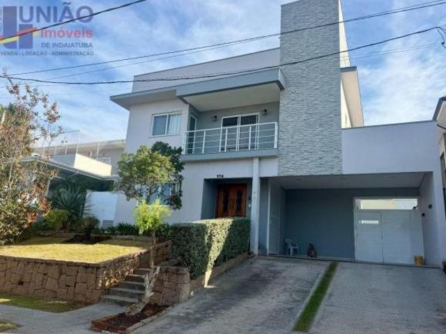 Sobrado de Alto Padrão em Condomínio Fechado pra Venda ou Locação em Indaiatuba/SP