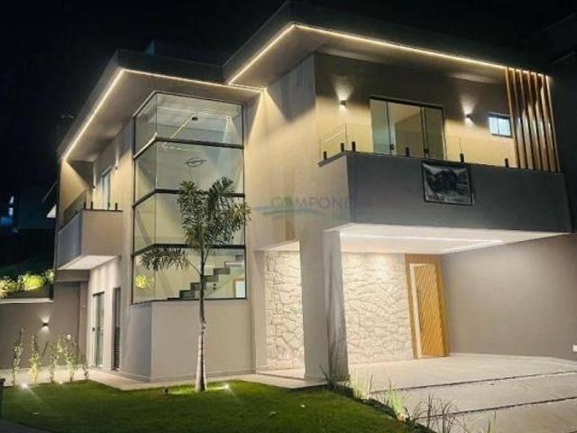 SOBRADO DE ALTO PADRÃO 162m² DE AREA UTIL COM 3 SUITES PARA VENDA NO CONDOMINIO HEIMTAL PARK ZONA