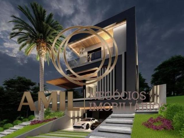 Sobrado de altíssimo padrão em construção / 05 dormitórios com suite / Condomínio Alphaville 1 / Urb