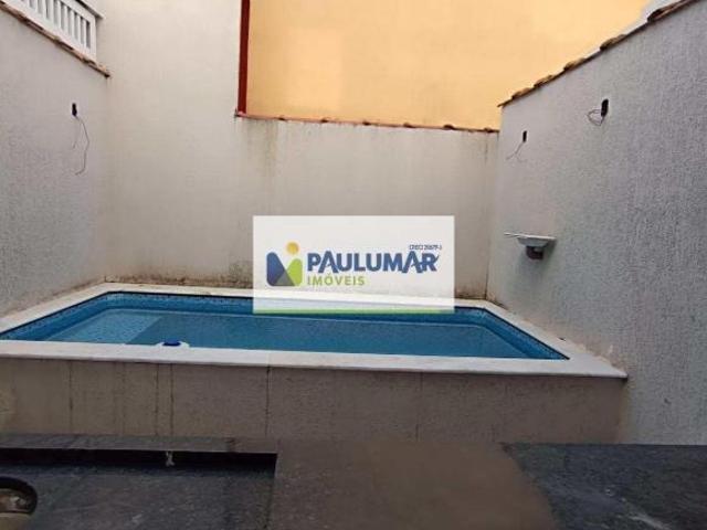 Sobrado de Condomínio com 2 dorms, Balneário Itaóca, Mongaguá R$ 320 mil, Cod: 832355