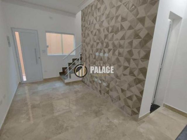 Sobrado de Condomínio com 2 quartos, Guilhermina, Praia Grande R$ 400 mil, Cod: 3681