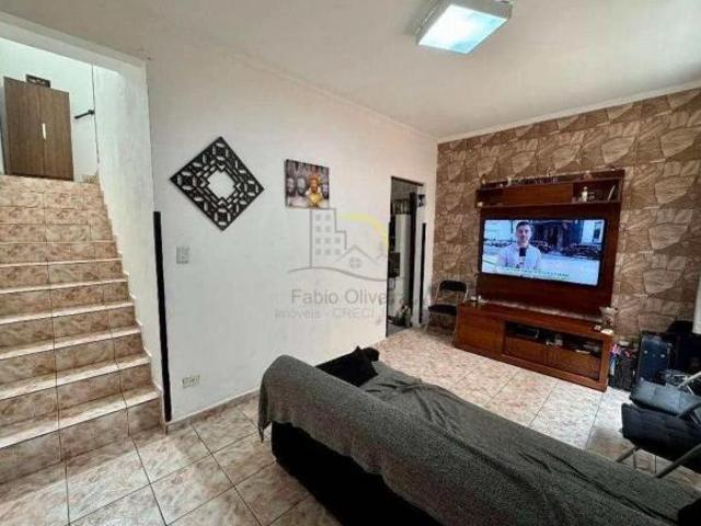 Sobrado de Condomínio com 2 quartos, Jardim Independência, São Vicente R$ 375 mil, Cod: 5811