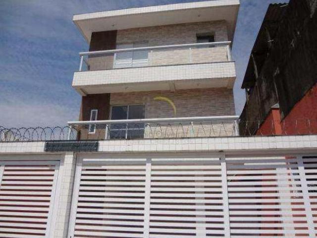 Sobrado de Condomínio com 3 quartos, Catiapoa, São Vicente R$ 381 mil, Cod: 3840