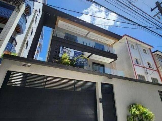 Sobrado de Condomínio em Guilhermina com Lazer e Financia!