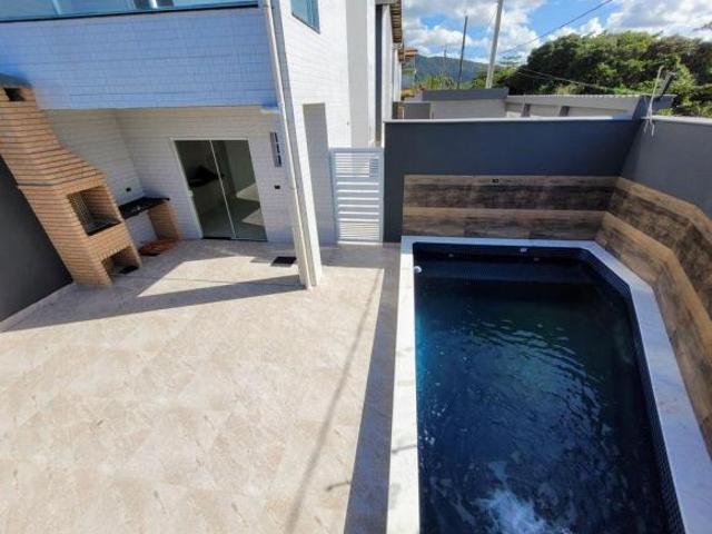 Sobrado de Condomínio Frente Mar no Campos Elíseos ? Piscina Privat