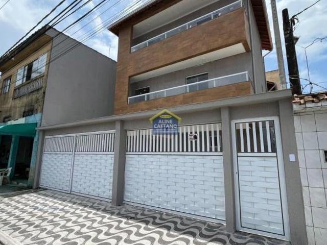 Sobrado de Condomínio lado Praia Novo e Financia!