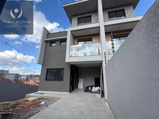 SOBRADO DE ESQUINA com 3 dormitórios à venda, 153 m² por R$ 833.800,00 Atuba Curitiba/PR