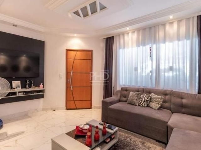Sobrado de luxo 120 m², 4 quartos,Parque Erasmo Santo André SP