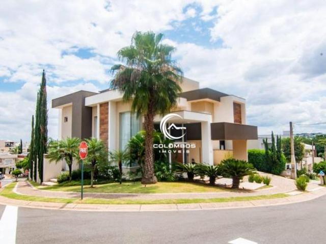 Sobrado de luxo no Swiss Park, Residencial Biel. 429m², 5 dorms 4 suítes, energia fotovoltaica e p