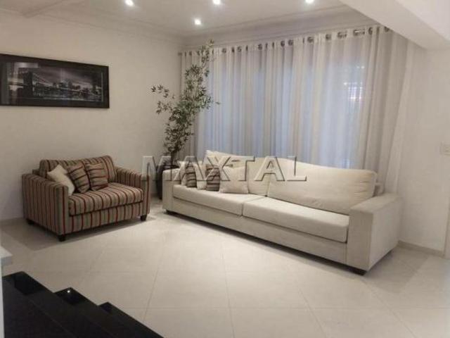 Sobrado de Vila fechada, venda e Locação em Santana, de 200 m², 3 quartos, 3 suítes e 2 vagas