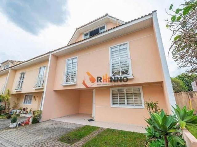 Sobrado de 146 m² em condomínio com 3 quartos no bairro Boqueirão Curitiba/PR