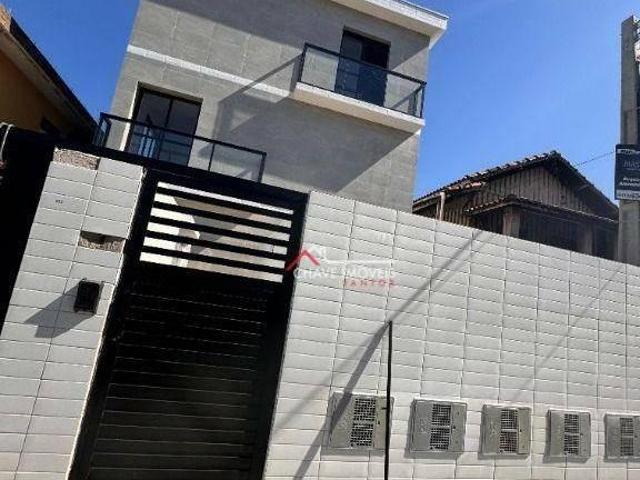 Sobrado em Macuco, Santos/SP de 94m² 2 quartos à venda por R$ 560.000,00