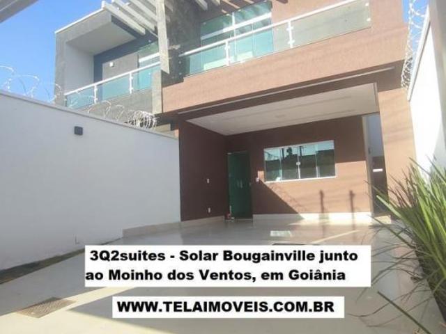 Sobrado em Moinho dos Ventos, Goiânia/GO de 160m² 3 quartos à venda por R$ 489.980,00