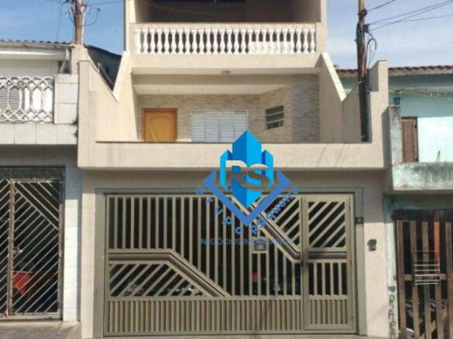 Sobrado em Montanhão, São Bernardo do Campo/SP de 248m² 3 quartos à venda por R$ 584.900,00