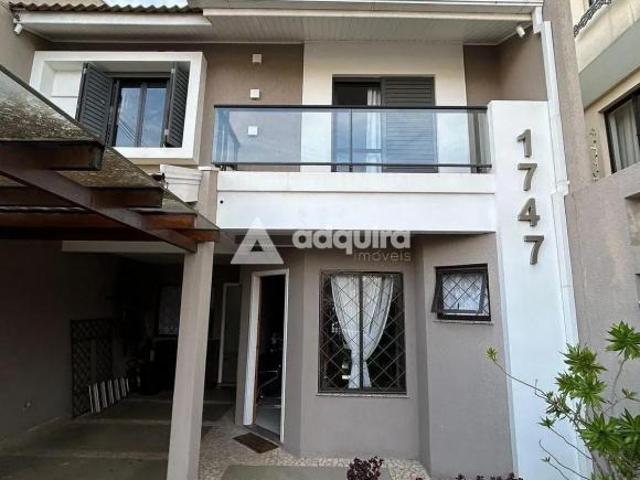 Sobrado em Orfãs, Ponta Grossa/PR de 175m² 3 quartos à venda por R$ 850.000,00