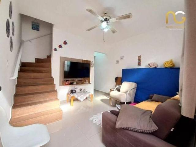 Sobrado em Balneário Maracanã, Praia Grande/SP de 50m² 2 quartos à venda por R$ 352.000,00