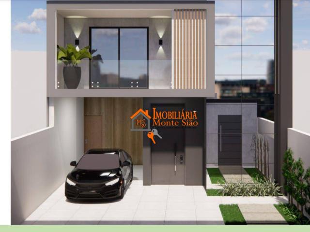 Sobrado em Bonsucesso, Guarulhos/SP de 176m² 3 quartos à venda por R$ 1.349.900,00