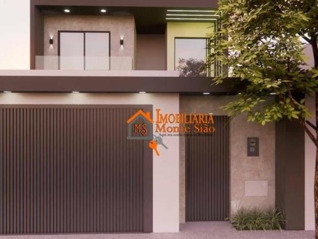 Sobrado em Bonsucesso, Guarulhos/SP de 206m² 3 quartos à venda por R$ 1.379.000,00