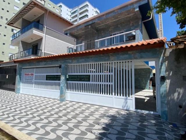 Sobrado em Campo da Aviação, Praia Grande/SP de 51m² 2 quartos à venda por R$ 379.000,00