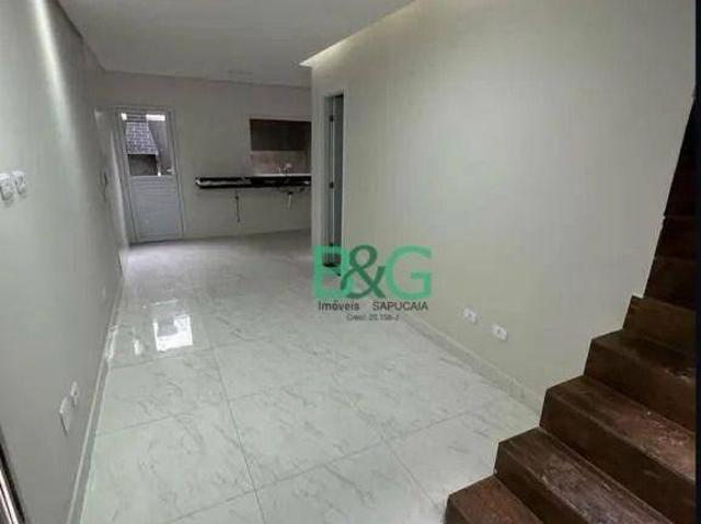 Sobrado em Campo da Aviação, Praia Grande/SP de 60m² 2 quartos à venda por R$ 340.000,00