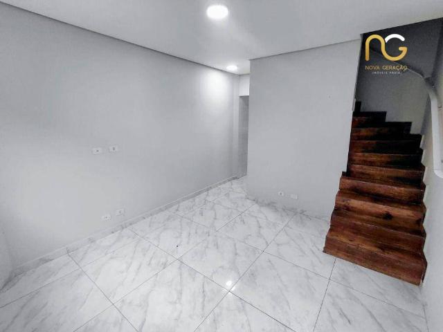 Sobrado em Campo da Aviação, Praia Grande/SP de 87m² 3 quartos à venda por R$ 379.900,00