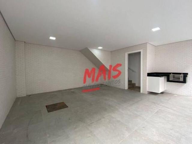 Sobrado em Campo Grande, Santos/SP de 100m² 2 quartos à venda por R$ 815.000,00