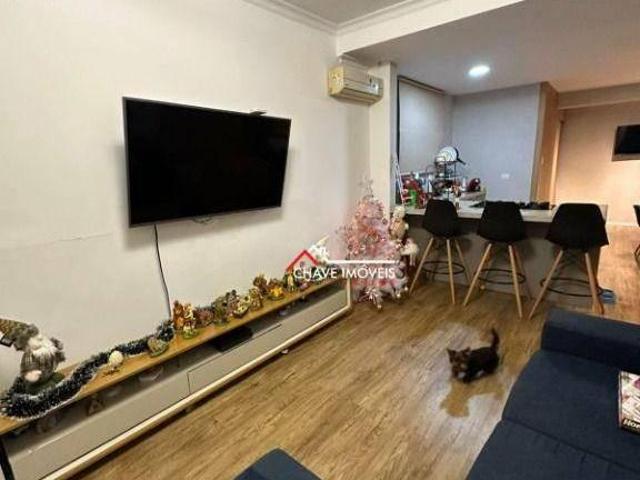 Sobrado em Campo Grande, Santos/SP de 100m² 2 quartos à venda por R$ 950.000,00