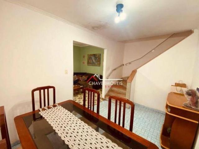 Sobrado em Campo Grande, Santos/SP de 177m² 3 quartos à venda por R$ 905.000,00