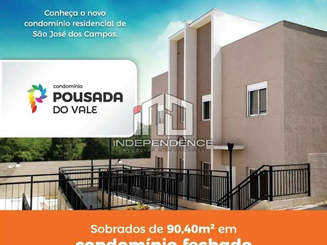 Sobrado em Chácaras Pousada do Vale, São José dos Campos/SP de 90m² 3 quartos à venda por R$ 359.900,00