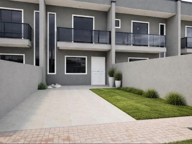 Sobrado em Cidade Industrial, Curitiba/PR de 83m² 3 quartos à venda por R$ 434.900,00