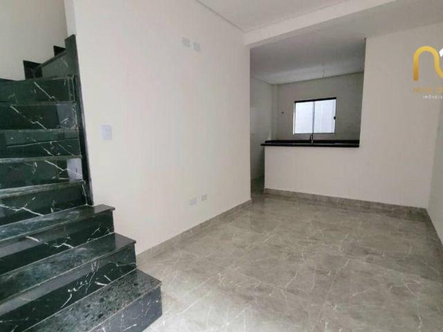 Sobrado em Cidade Ocian, Praia Grande/SP de 70m² 2 quartos à venda por R$ 429.000,00