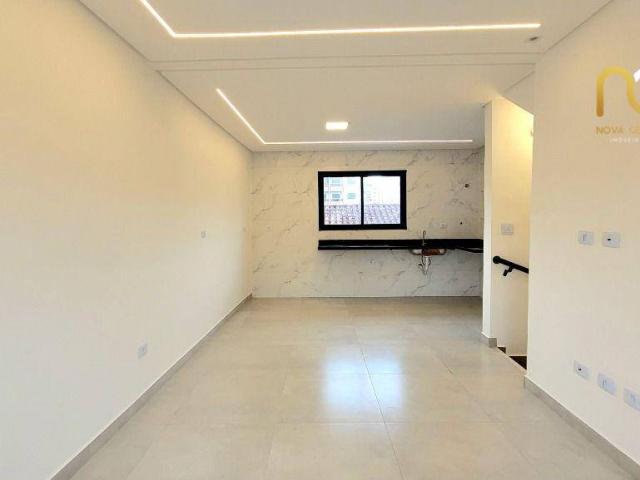 Sobrado em Cidade Ocian, Praia Grande/SP de 84m² 2 quartos à venda por R$ 579.000,00