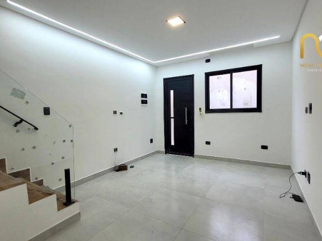 Sobrado em Cidade Ocian, Praia Grande/SP de 90m² 2 quartos à venda por R$ 379.000,00