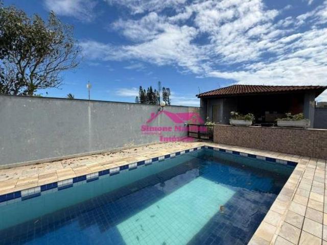 SOBRADO EM CONDOMINIO COM PISCINA LADO PRAIA Á VENDA NA PRAIA DE MONGAGUÁ