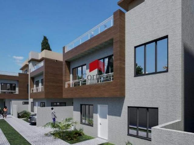 Sobrado em condomínio com 144,88m² 3 quartos, à venda, no bairro Novo Mundo em Curitiba