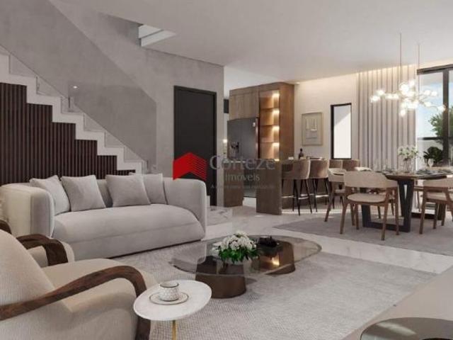 Sobrado em condomínio com 180m² 3 quartos, à venda, no bairro Guatupê em São José dos Pinhais