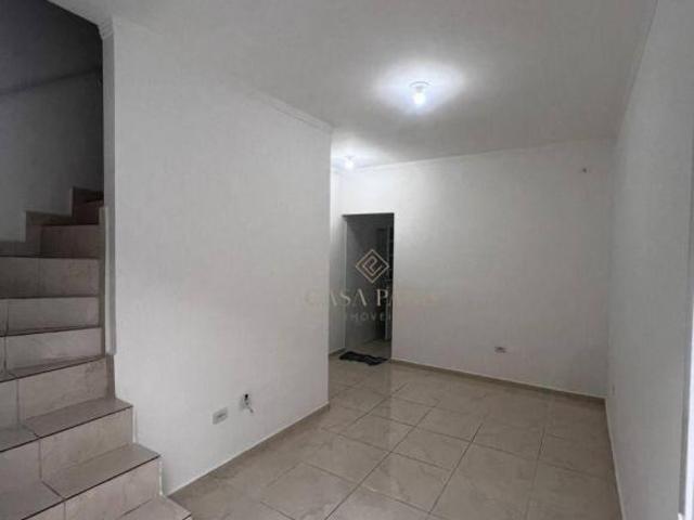 Sobrado em Condomínio com 2 dormitórios à venda, 60 m² por R$ 360.000 Boqueirão Praia Grande/SP