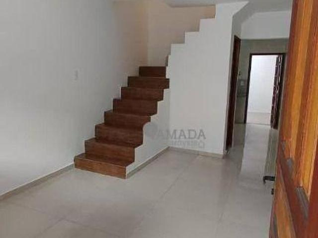 Sobrado em condomínio com 2 quartos, churrasqueira, 1 vaga privativa à venda, 70 m² por R$ 350.000