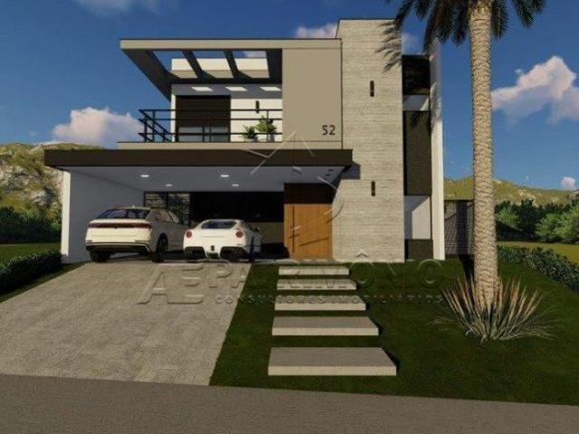SOBRADO EM CONDOMINIO COM 4 SUITES SENDO 1 MASTER  TERRAS ALPHA  VOTORANTIM