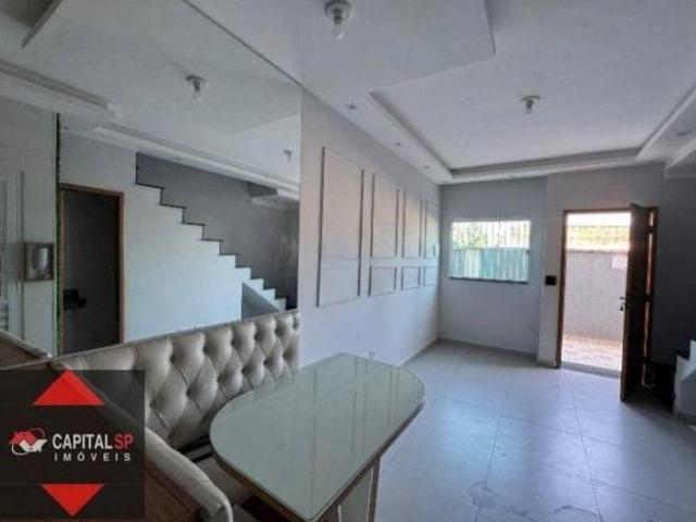 Sobrado em condomínio à venda, 02 quartos sendo 02 suítes, 01 vaga coberta, 88 m² por R$ 360.000 V