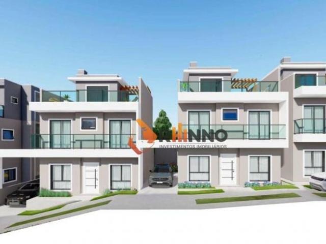 Sobrado em condomínio à venda com 3 quartos 1 suíte, 120 m² por R$ 992.000 Santa Felicidade Curi