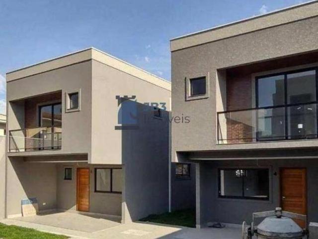 Sobrado em condomínio à venda em Curitiba, Boa Vista, com 3 quartos, 117m²