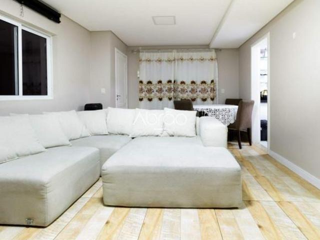 Sobrado em Condomínio à Venda no Água Verde | 4 Quartos, Ático com Lareira e 4 Vagas – 208 m² | Ref