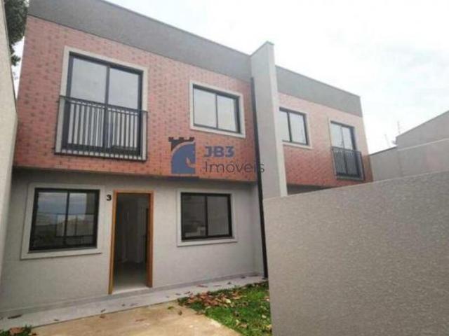 Sobrado em condomínio à venda, no RESIDENCIAL GENESIS em Curitiba, Santa Cândida, com 3 quartos, 93m