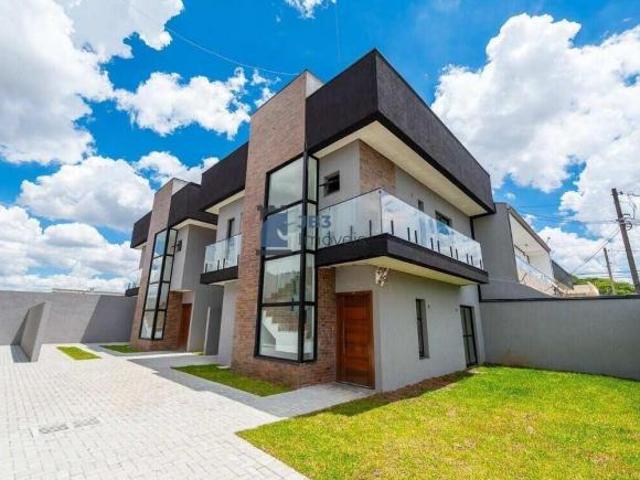 Sobrado em condomínio à venda, no SANTOS DUMONT em Curitiba, Cajuru, com 3 quartos, 200m²