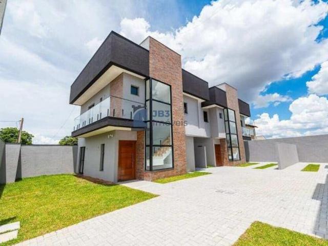 Sobrado em condomínio à venda, no SANTOS DUMONT em Curitiba, Cajuru, com 3 quartos, 200m²
