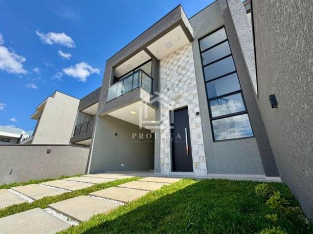 Sobrado em condomínio fechado, com 3 dorm. à venda, 128m² por R$799.000 Costeira SJP/PR