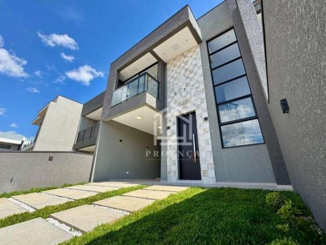 Sobrado em condomínio fechado, com 3 dorm. à venda, 128m² por R$799.000 Costeira SJP/PR